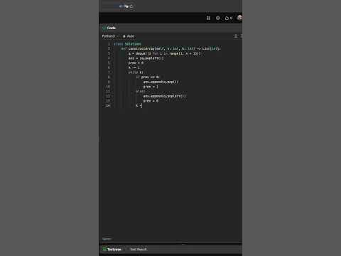 Leetcode 667: Beautiful Arrangement II - YouTube