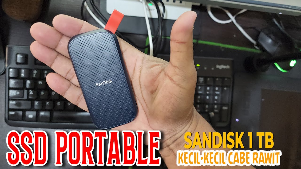MENJAJAL SSD External SanDisk 1TB │KECIL TAPI KEREN - YouTube