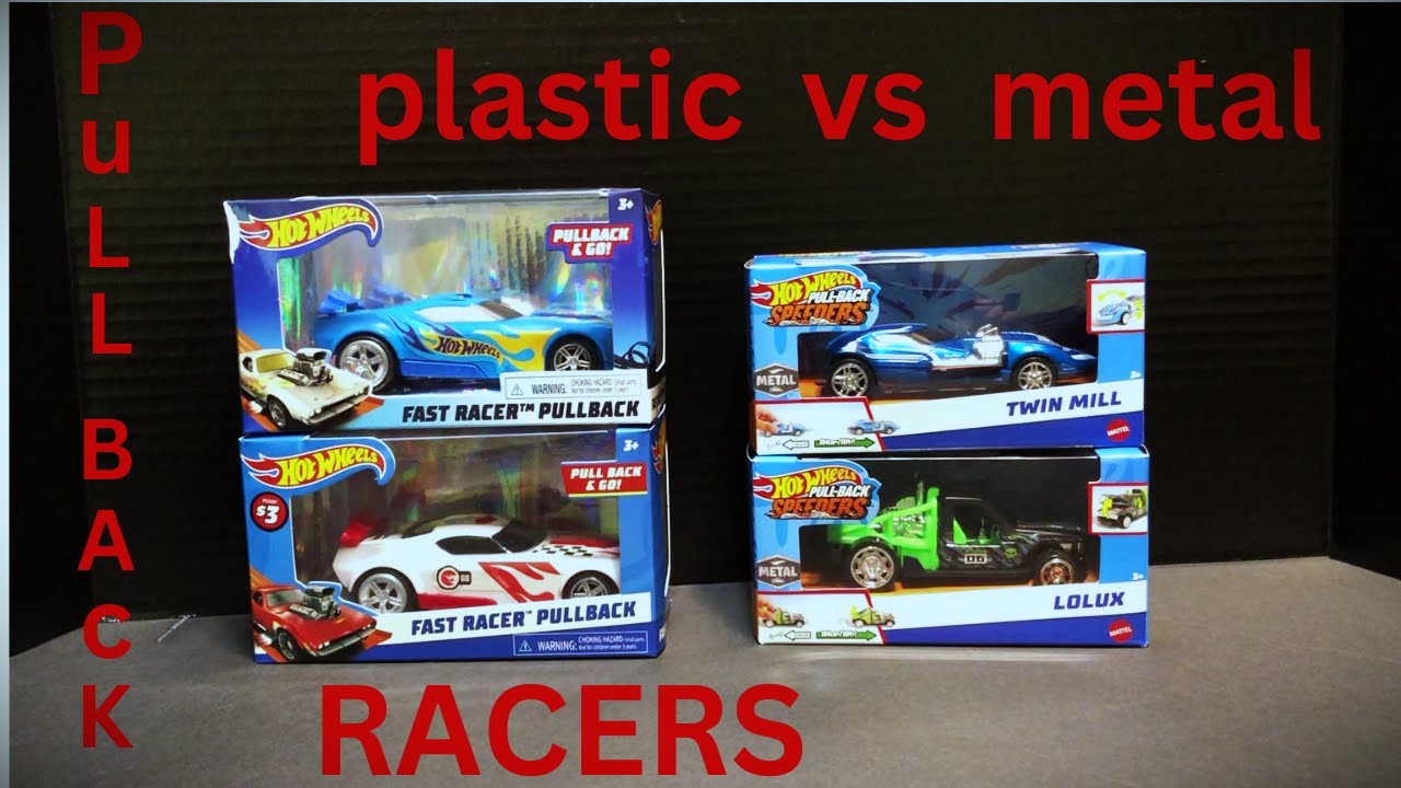 Unboxing Hot Wheels Pull Back Racers And Metal Speedsters Review! # ...