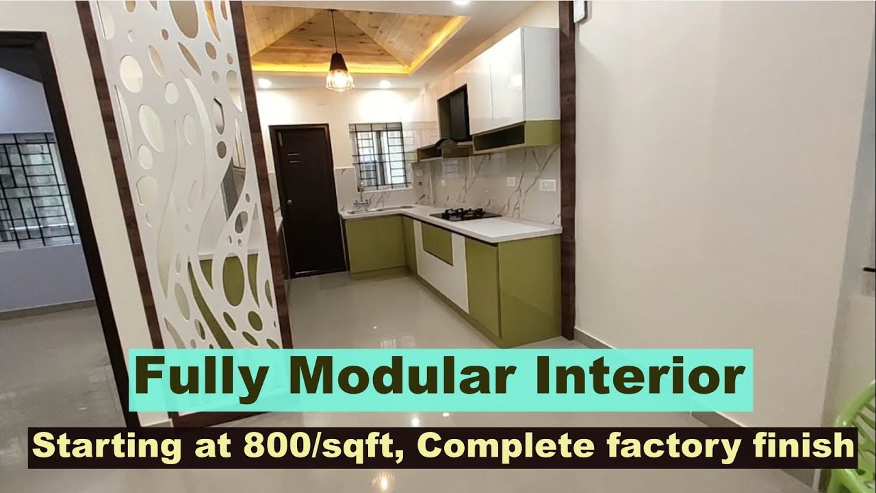 Best Modular Interior Designs in Bangalore | Factory Fitting Interior ...