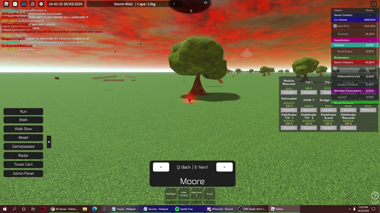 PROJECT OKLAHOMA NUCLEAR HURRICANE|Roblox - YouTube