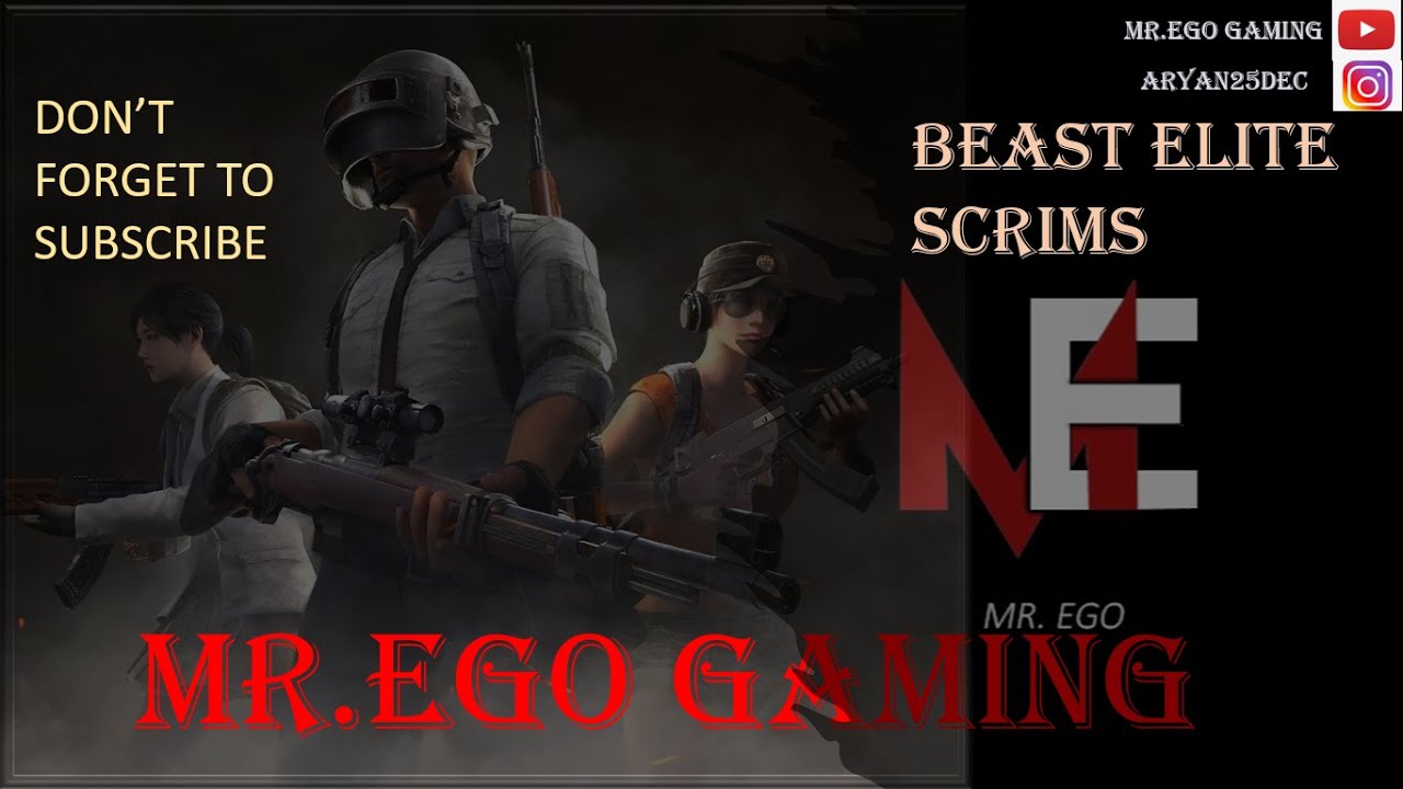 BEAST ELITE SCRIMS || POWERED BY BEAST SUNNY GAMING || LIVE WITH MR.EGO ...