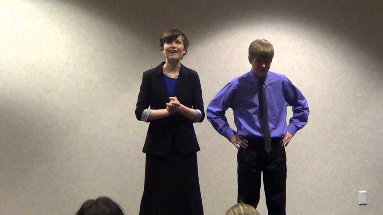 Singin' in the Rain - Meinerding NCFCA Duo Interpretation - YouTube