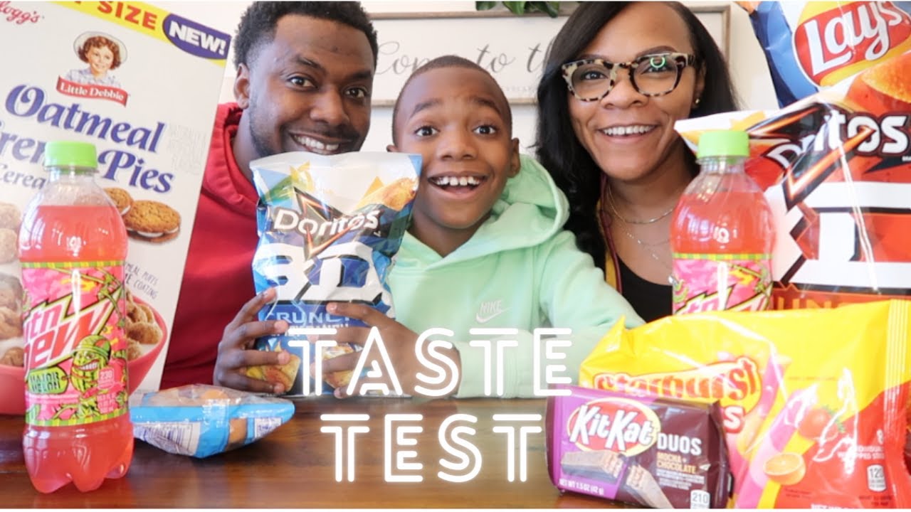 Taste Test #4 Limited Edition Flavored Doritos, Mountain Dew, Kit Kat ...