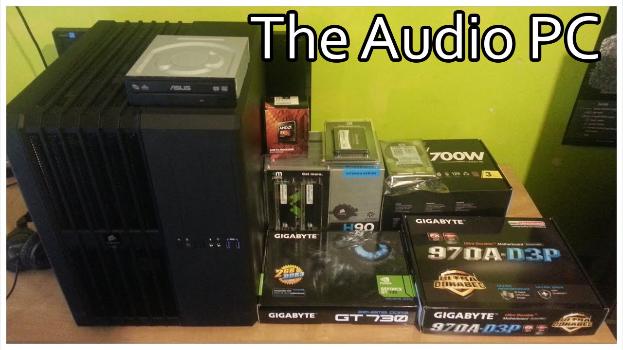 PC Build: Audio PC for a friend! - YouTube