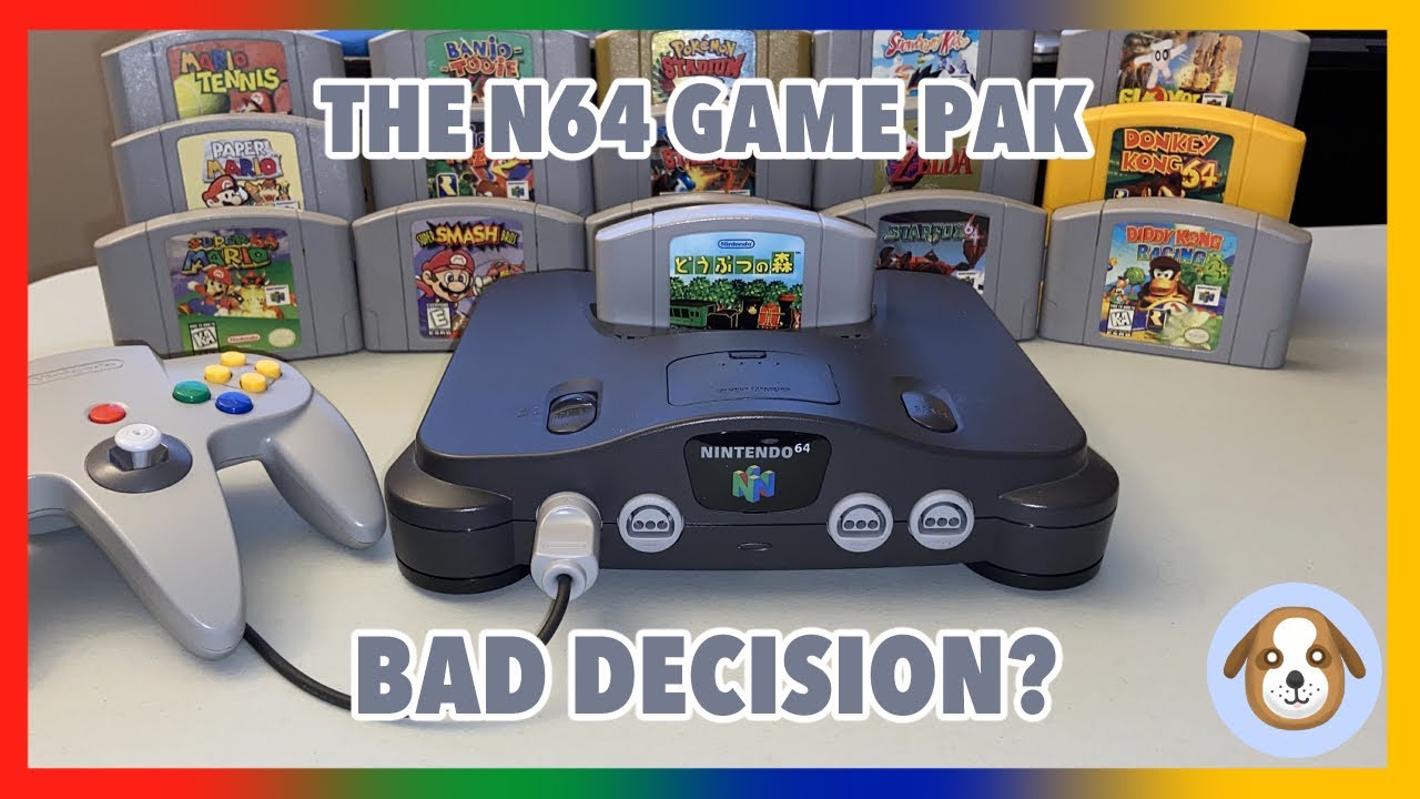 The Nintendo 64 Game Pak - Was it a Good Decision? - YouTube