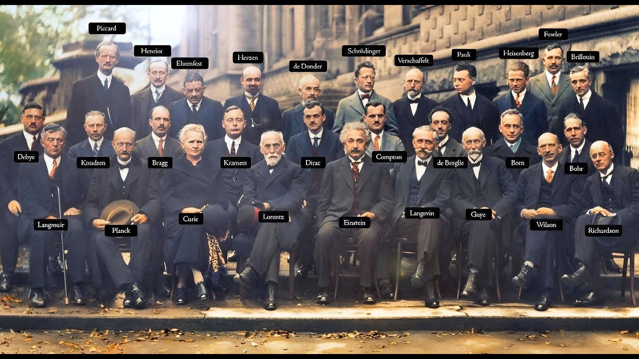 1927 The Most Intelligent Picture Ever Taken - 17 Nobel Prize Winners ...