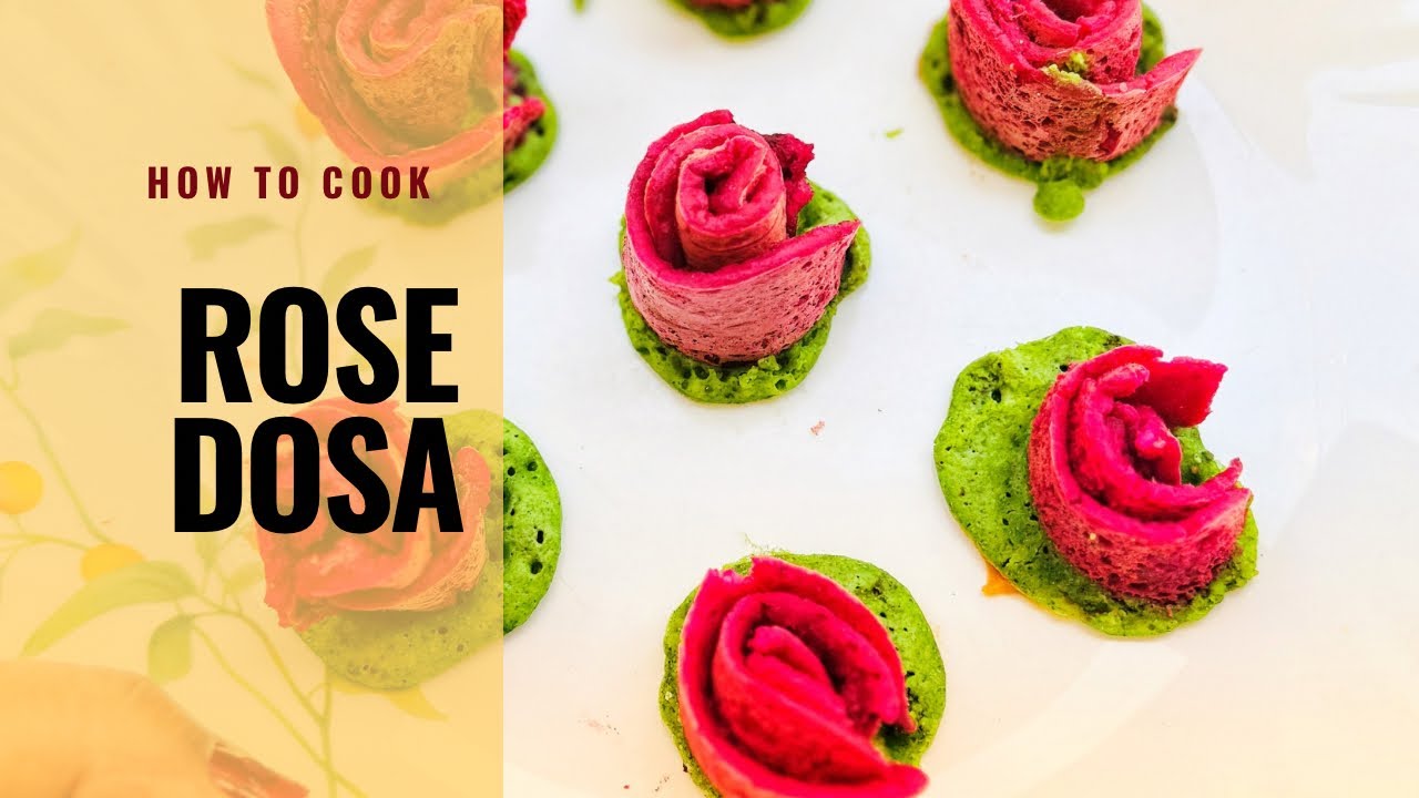 Rose Dosa | Beetroot Dosa | Healthy Recipes | Kid’s lunch box Recipie ...