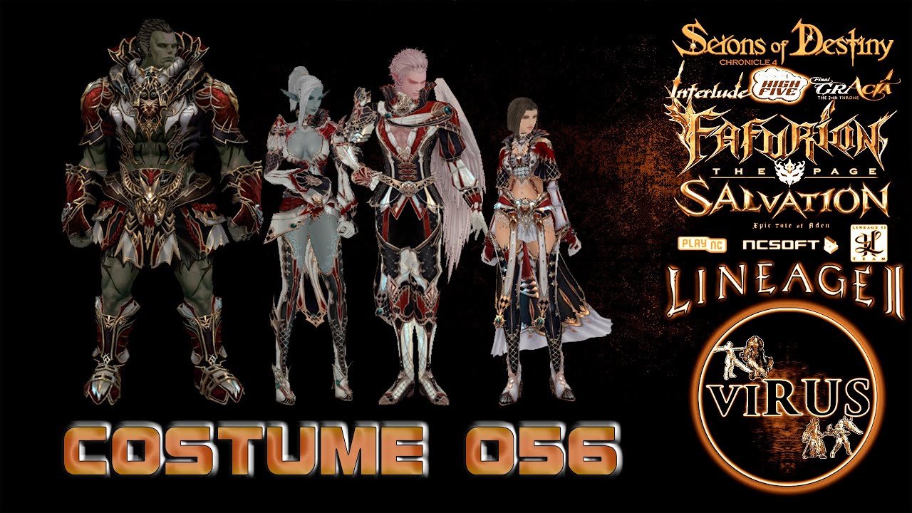 New Costumes. 056. LINEAGE II. Any Chronicles √i®uS - YouTube