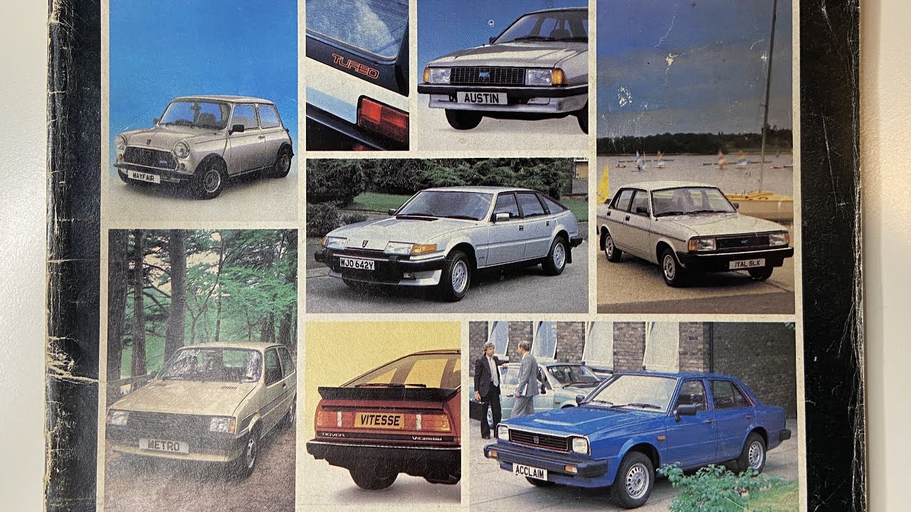 A Look at a 1982 Austin Rover Brochure - YouTube