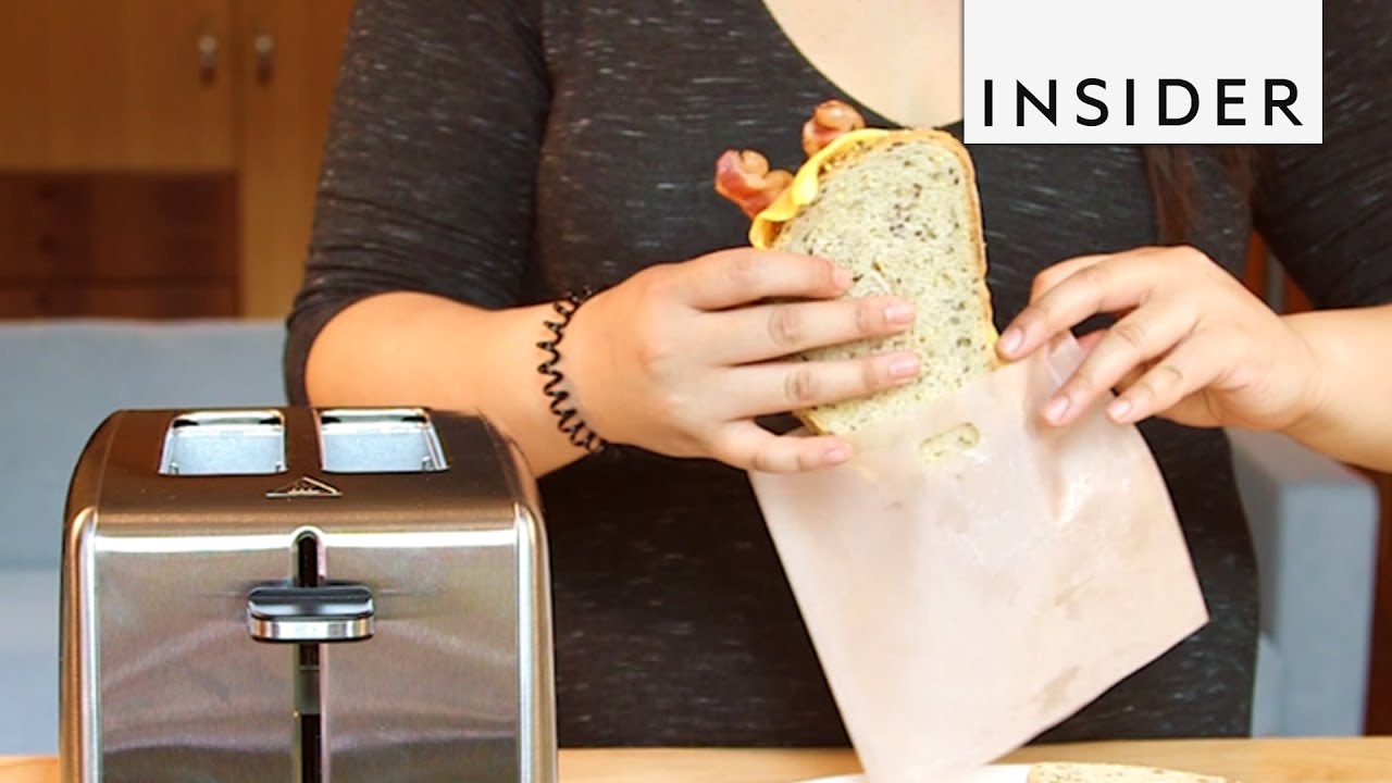 These Bags Make Perfect Grilled Cheese - YouTube