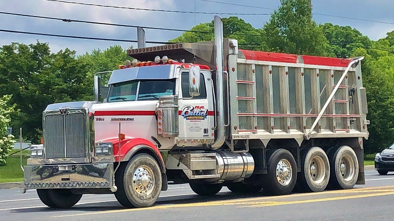 21 Minutes Of Trucks On PA-512 - YouTube