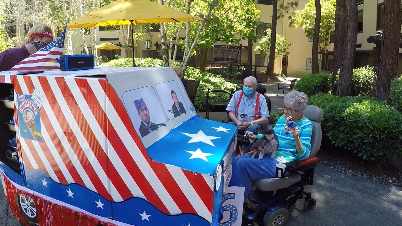 Memorial Day Hallway Parade! - YouTube