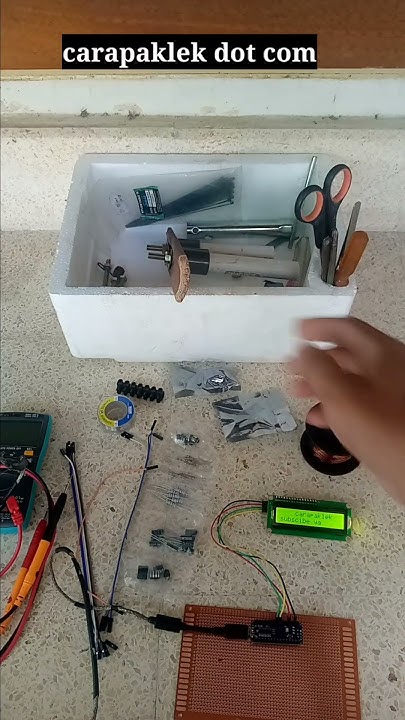 alat gulung dinamo berbasis arduino nano #yutubeshorts - YouTube