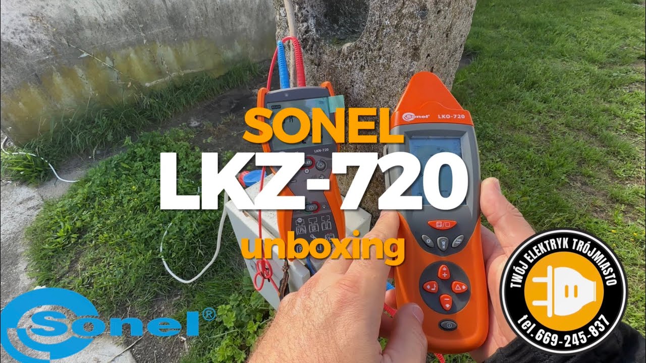 Sonel LKZ 720 - unboxing, możliwości @SonelSA - YouTube