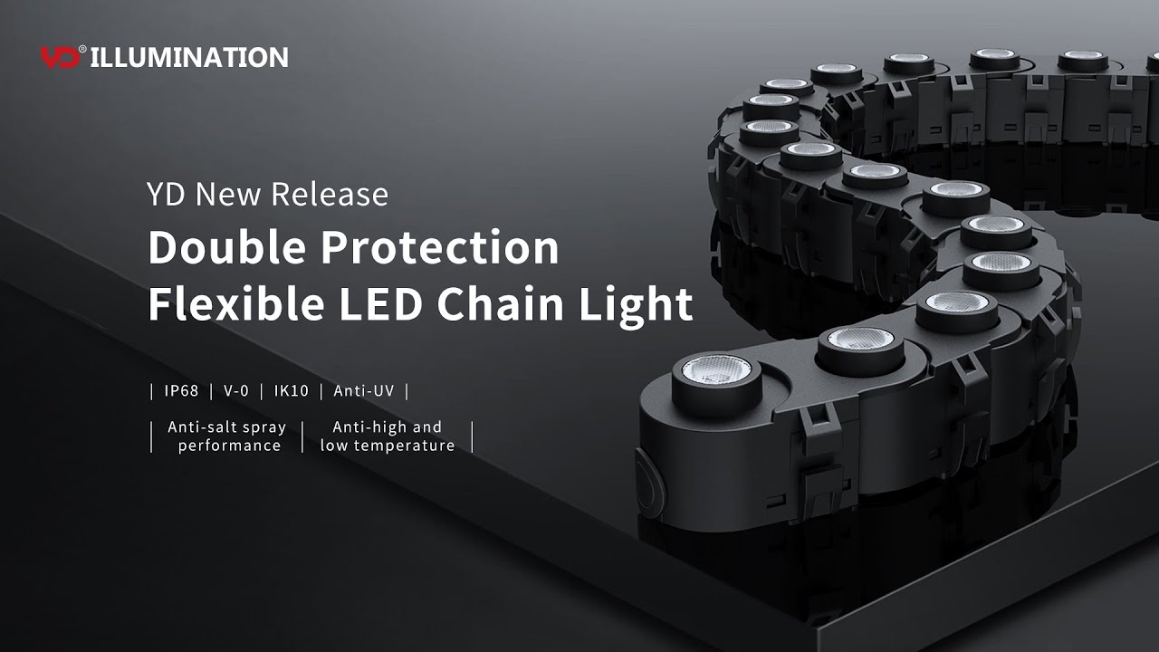 YD New Release- Double Protection Flexible LED Chain Light - YouTube