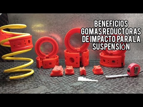 COMO tomar medidas de GOMAS REDUCTORAS de IMPACTO para SUSPENSIÓN - YouTube