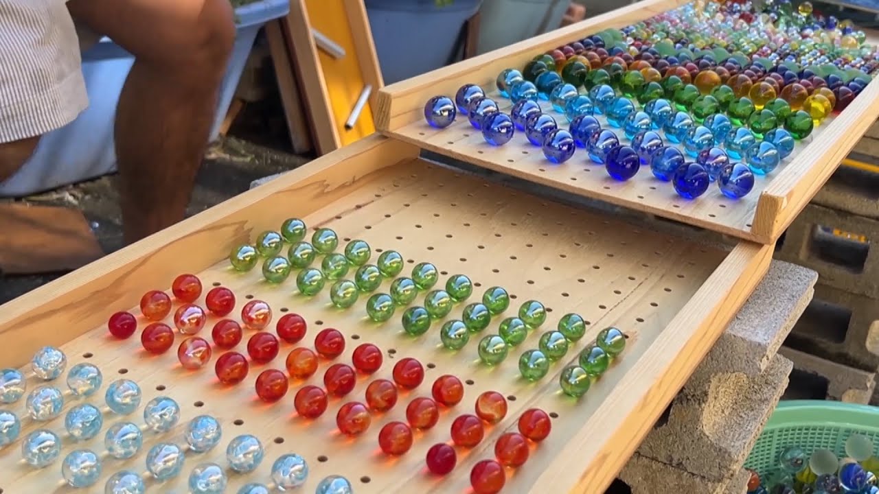Marble Run Race ASMR☆1000 Marbles & 100 Dragon Balls + Billiard Balls ...