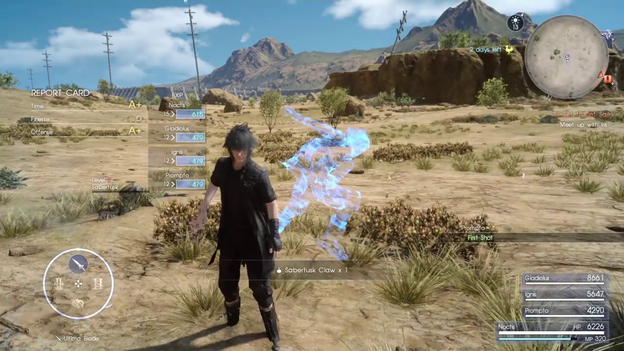FINAL FANTASY XV (How to use Libra) - YouTube