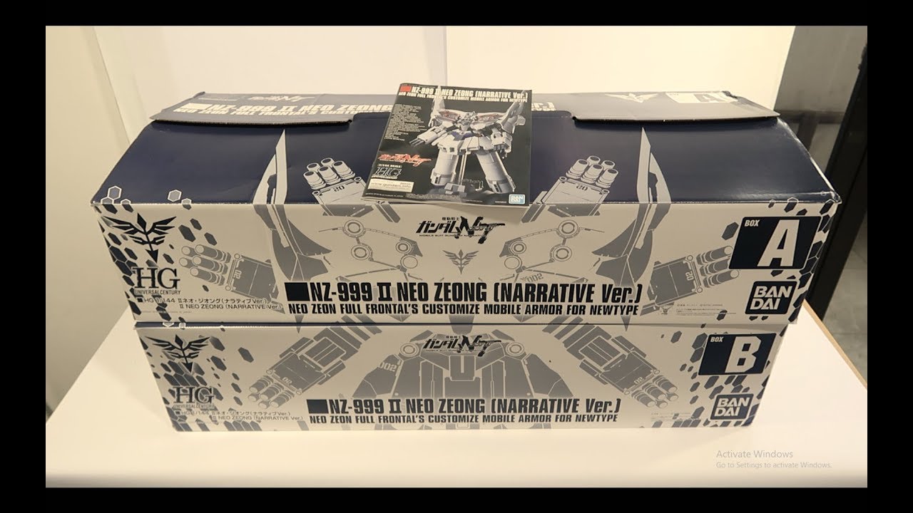 Unboxing Kit HG II Neo Zeong Narrative Ver Kit High Grade Paling unboxing-kit-hg-ii-neo-zeong-narrative-ver-kit-high-grade-paling