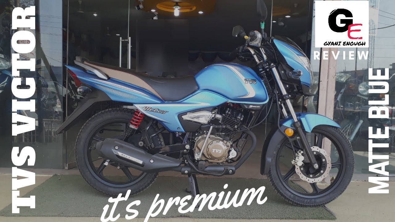 Tvs Victor Blue