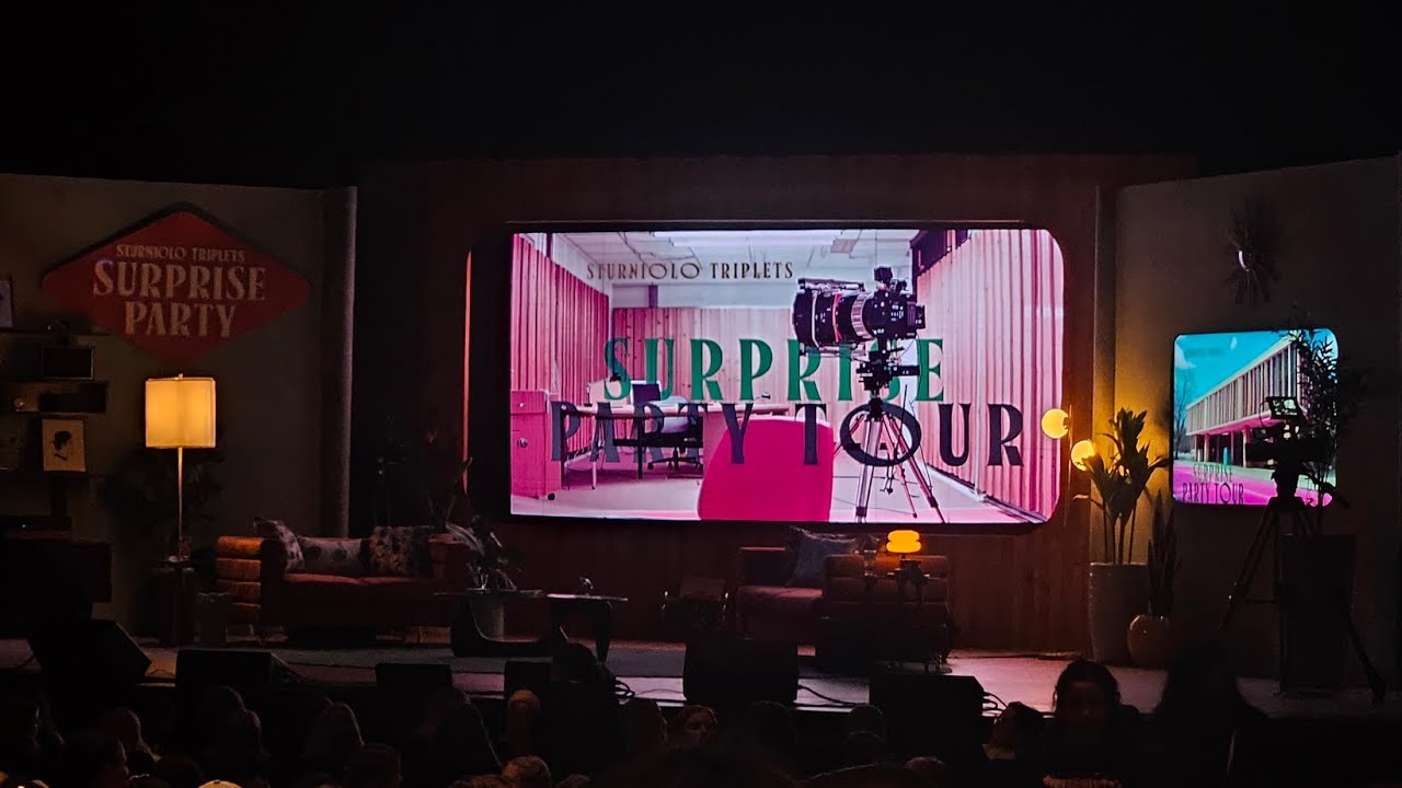 Surprise party tour !! (Its just them coming out onto the stage) please ...