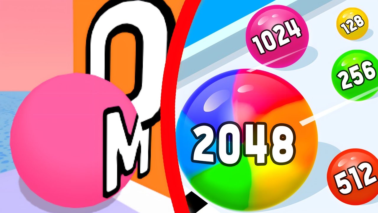 Ball Run Vs Type Rush All Levels Gameplay P1 - YouTube