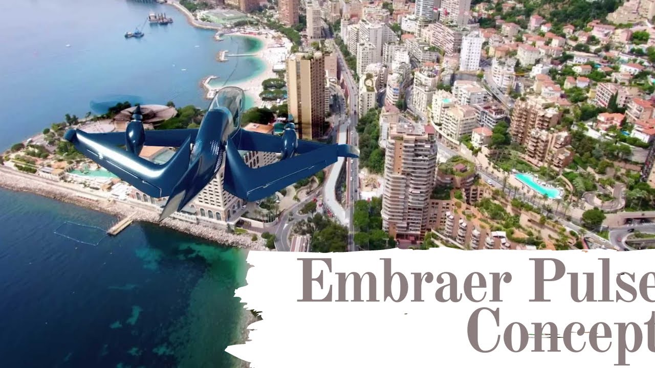 Embraer Pulse CONCEPT CAR 2070 - YouTube