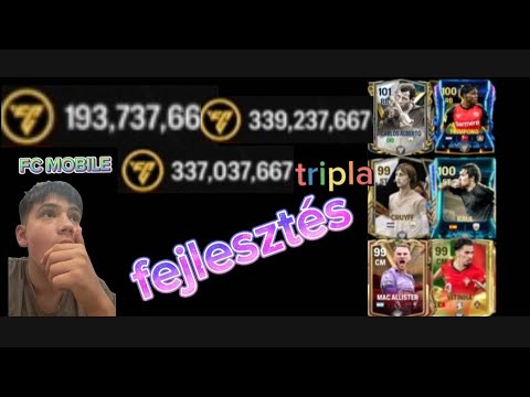 FC MOBILE| tripla játékos csere és extra time pick - YouTube