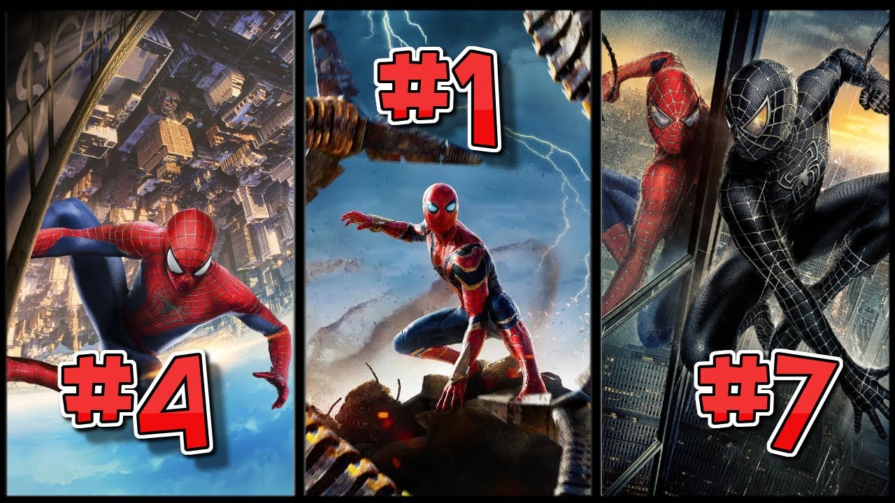 Ranking Every Spider-Man Movie (Live-Action) - YouTube