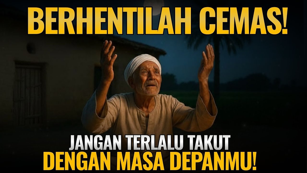 JANGAN TERLALU CEMAS DENGAN MASA DEPANMU | Stop Overthinking & Belajar ...