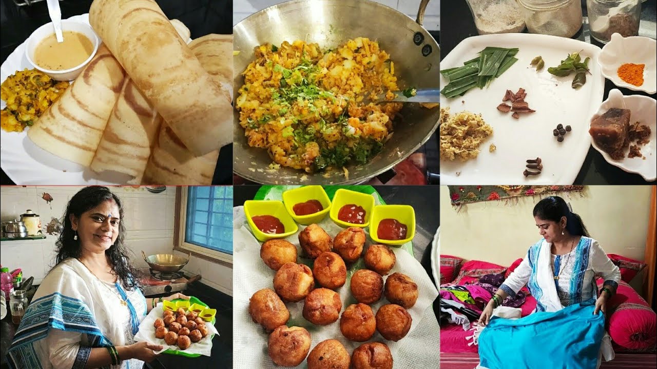 BREAKFAST TO SPECIAL DINNER FULLDAY ROUTINE, Masala Dosa, Immunity ...