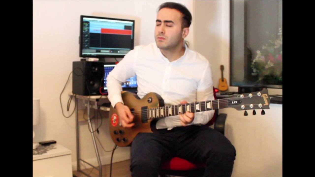 Pink Floyd - Comfortably numb last solo (Cover by Saaddine Taarabti ...