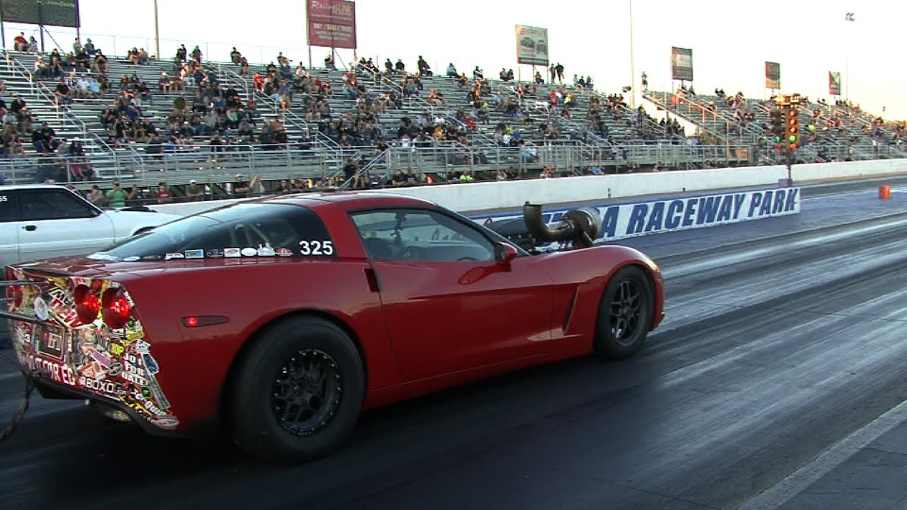 RUBY Corvette Goes 7.59 @181 - Rocky Mountain Race Week 2.0 - Tulsa ...