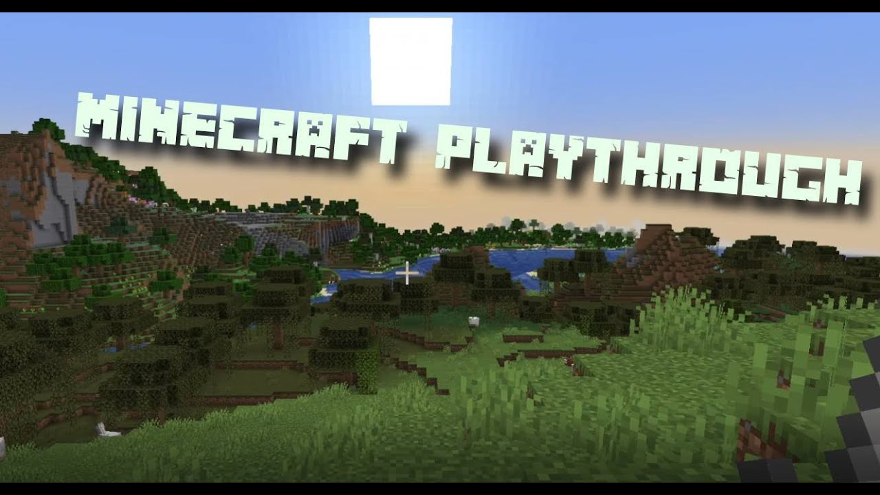 Minecraft Playthrough: FIRST DAY! - YouTube