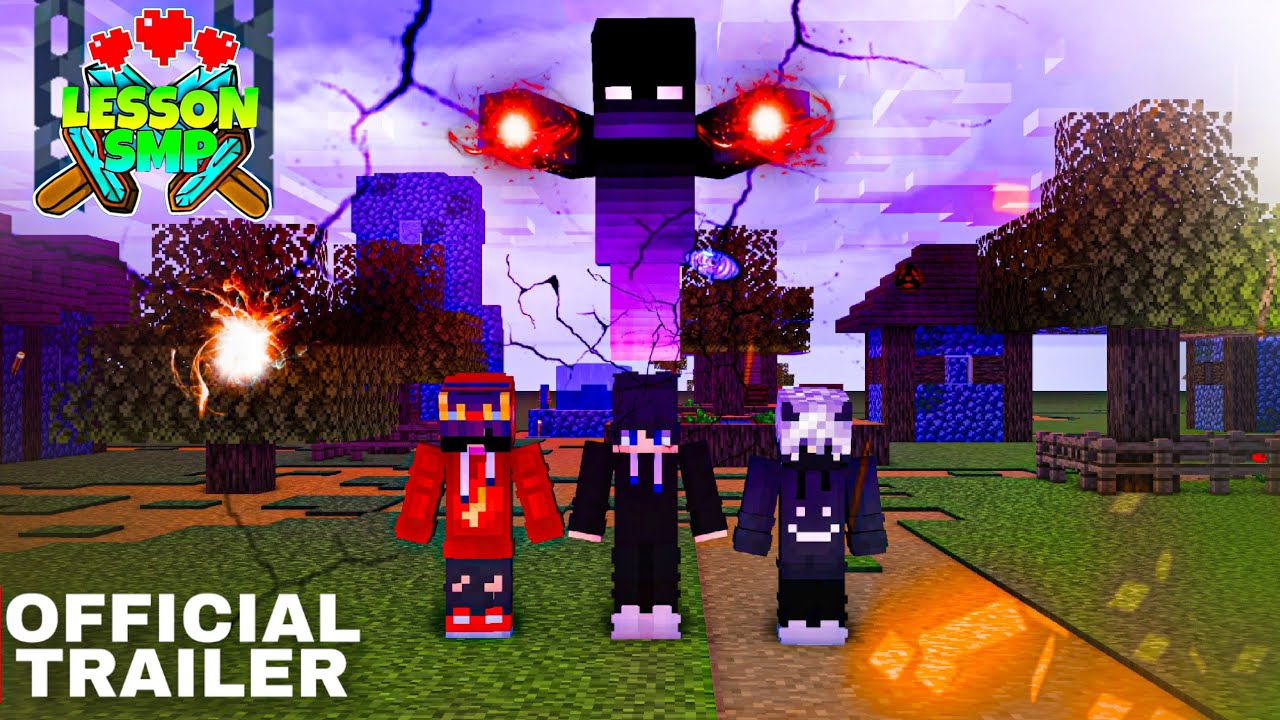 The Story of us and the villain in Minecraft |OFFICIAL TRAILER - YouTube