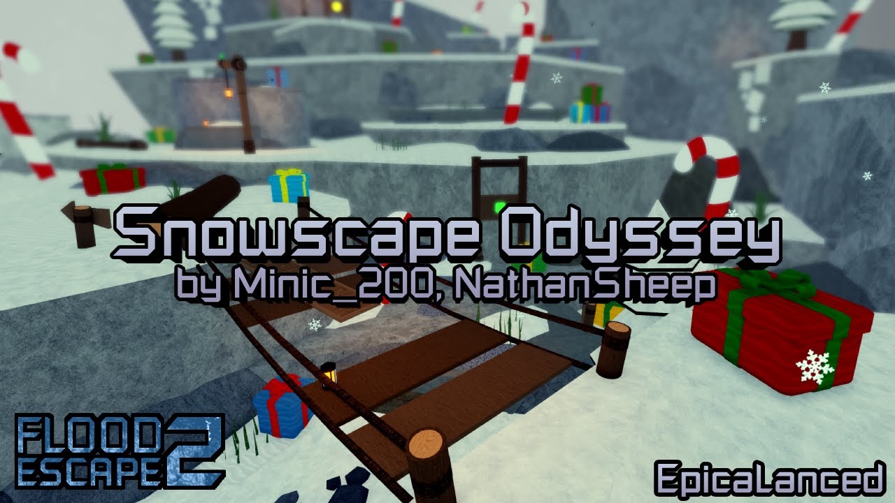 Snowscape Odyssey [Easy] by Minic_200, NathanSheep | Flood Escape 2 ...