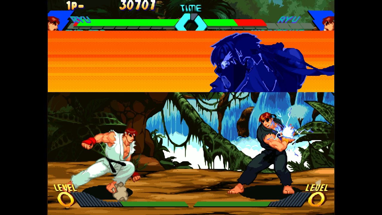 Xmen vs Street fighter Final Burn Alpha V 029738 emulation - YouTube