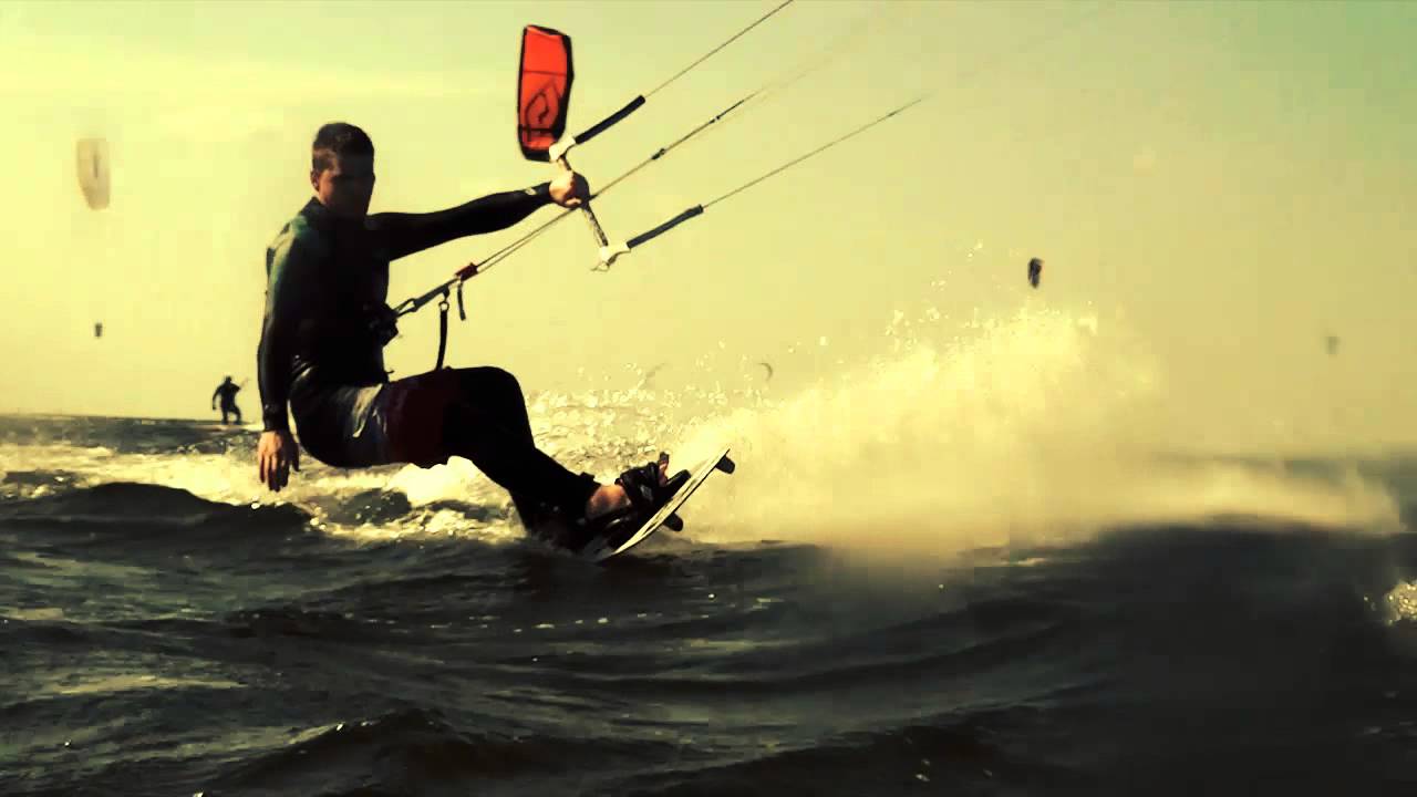 Kiteboarding OBX April 2015 - YouTube