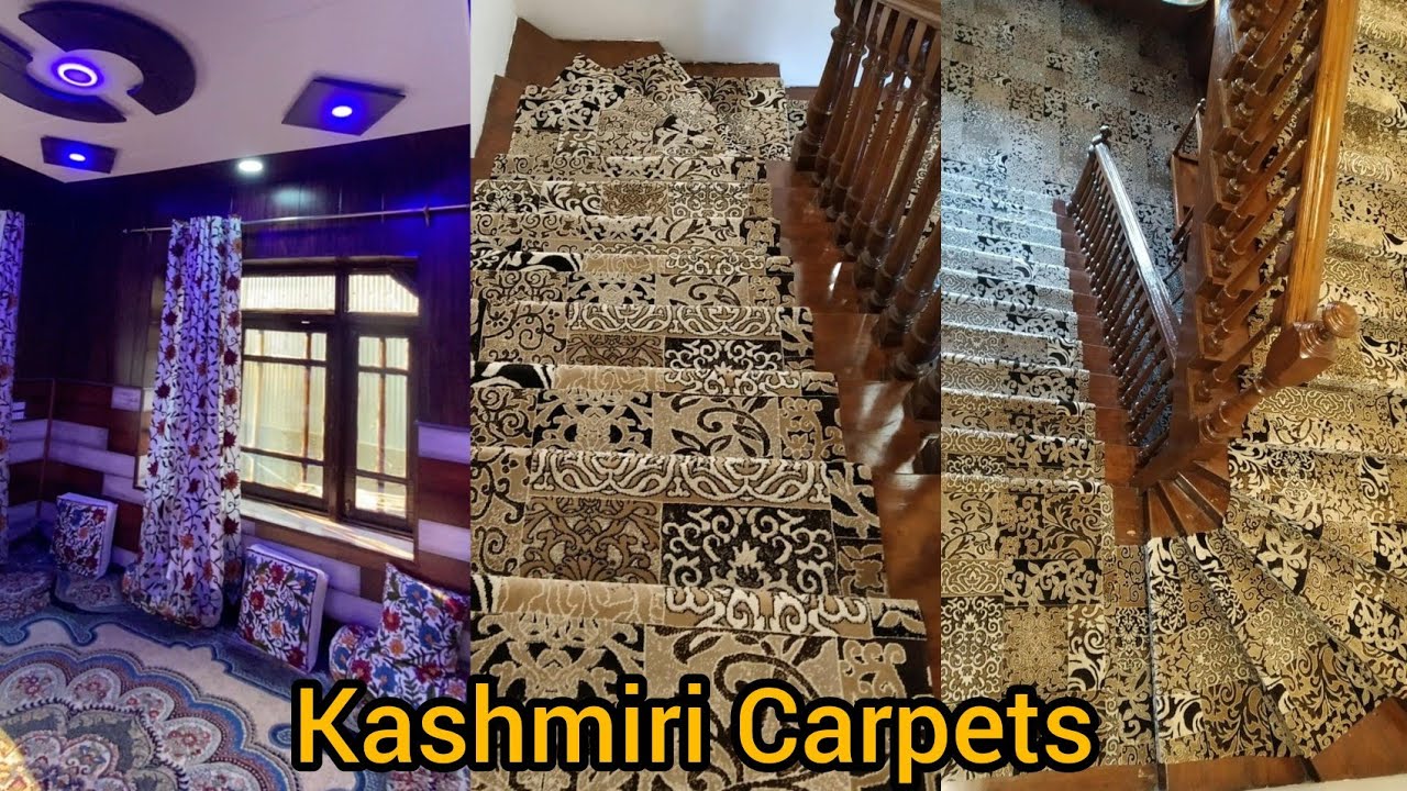 Iranian Rugs 🍁 || Kashmiri Carpets 😍 || Kashmiri Kaleen Carpet 💫 - YouTube