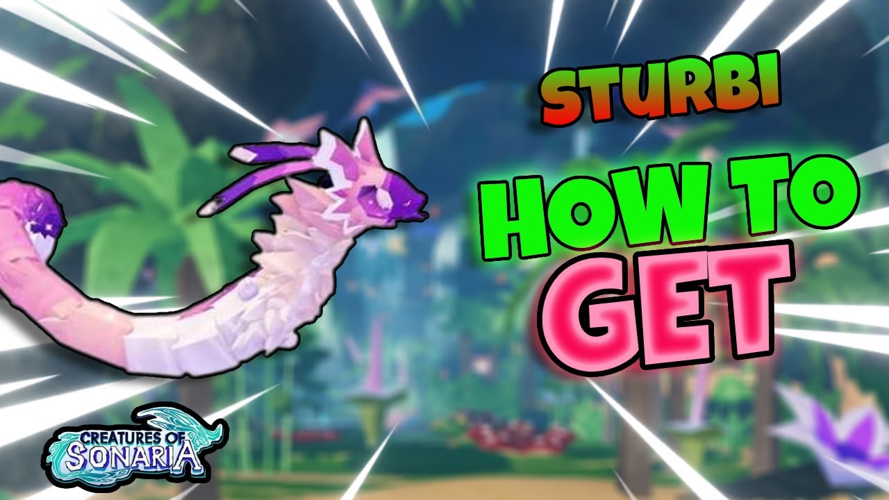 HOW TO OBTAIN STURBI FAST! 🪱// CHRISTMAS EVENT 2023🎄🍭 | Creatures Of ...