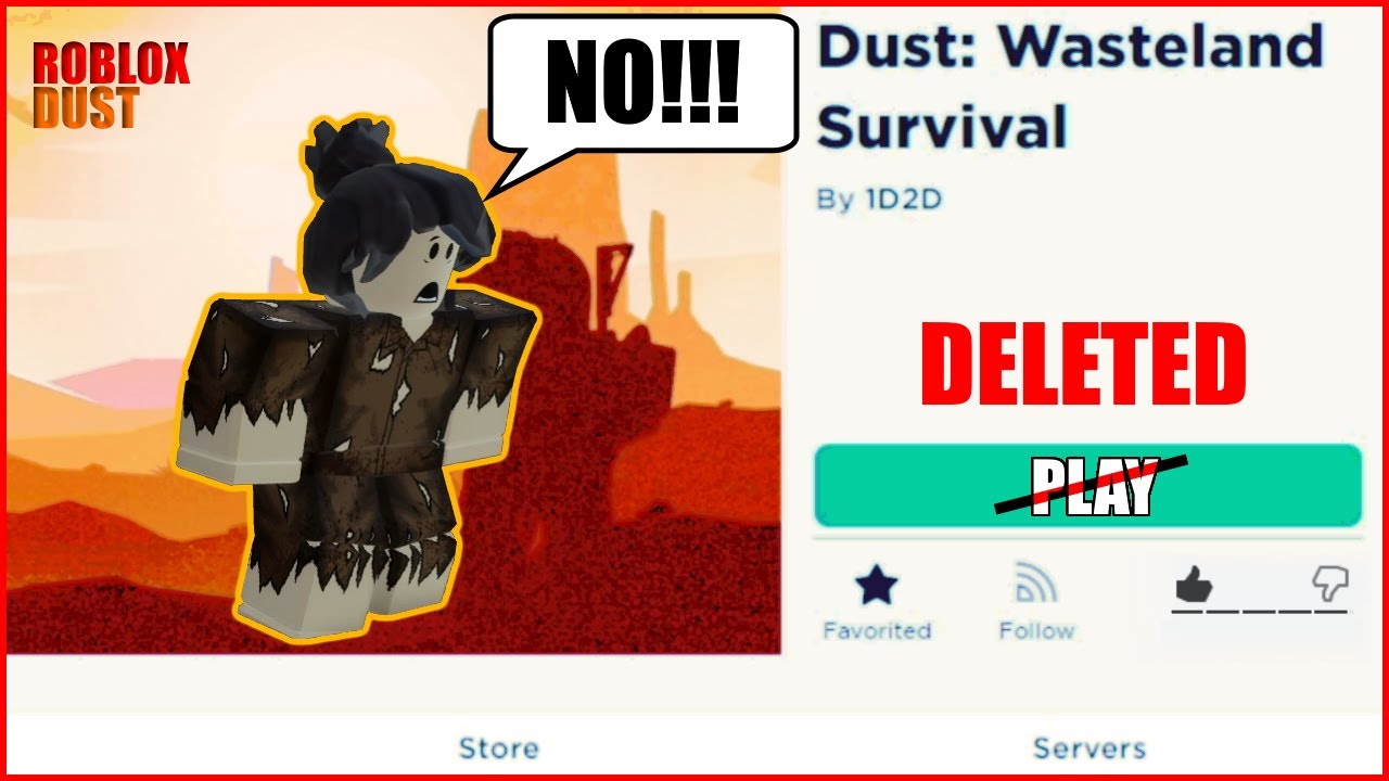 Roblox Dust got DELETED - Rumors & Speculation | Interview w/ Solter ...