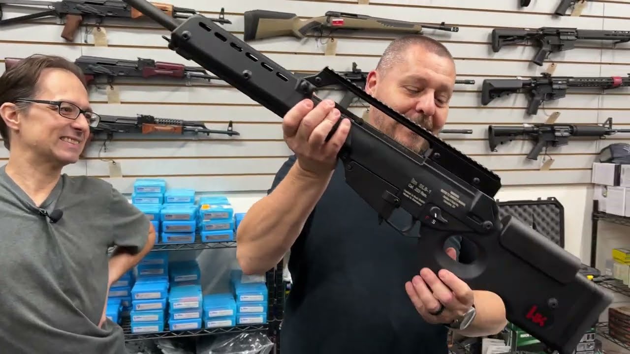 Fuzil HK SL8-1 / G36 civil - YouTube