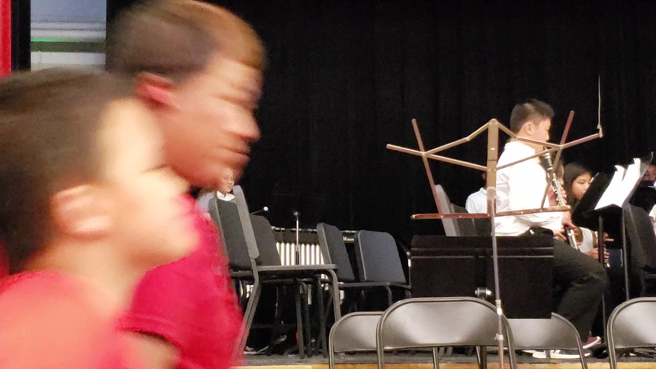 Jazz's 6th grade band concert - YouTube