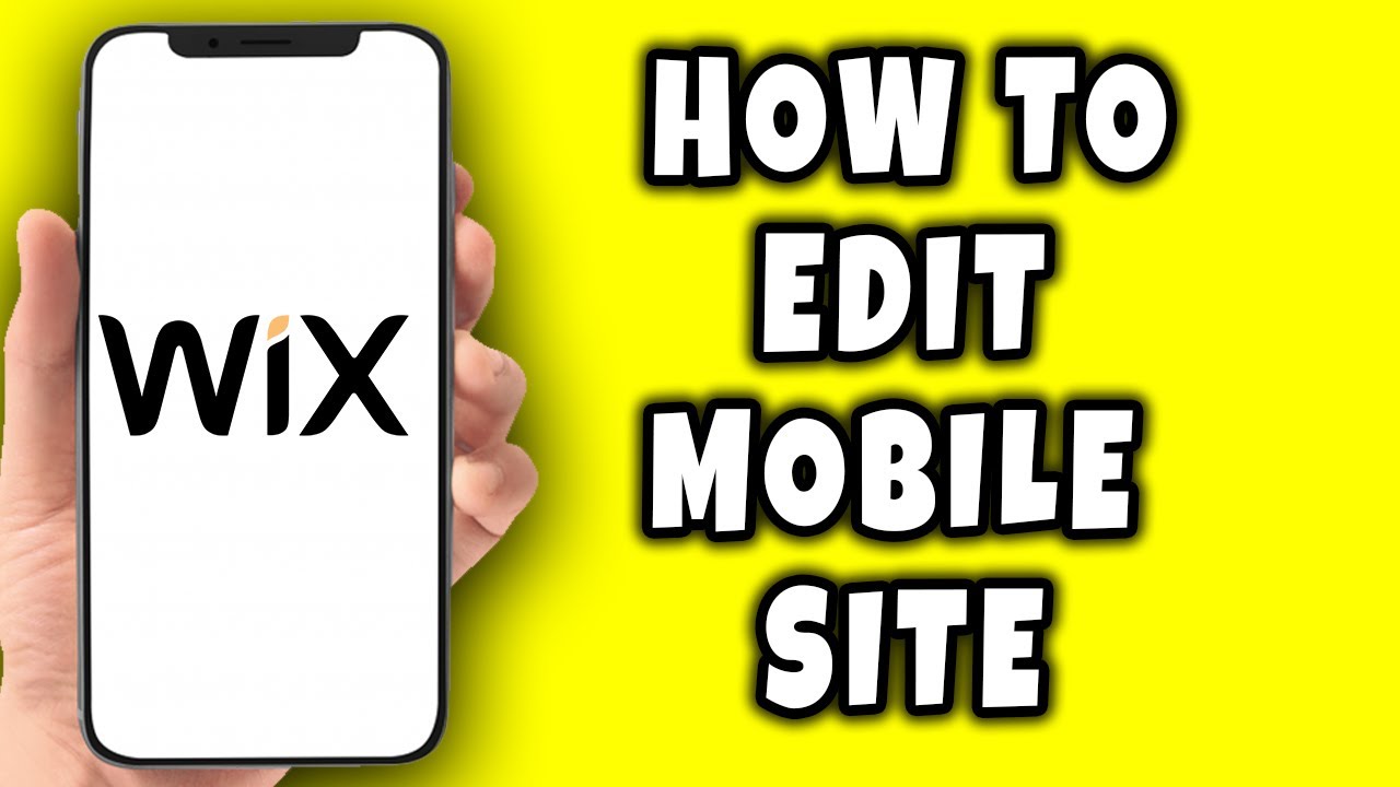How To Edit Mobile Site In Wix Short Tutorial YouTube How To Edit Mobile Site In Wix Short Tutorial YouTube