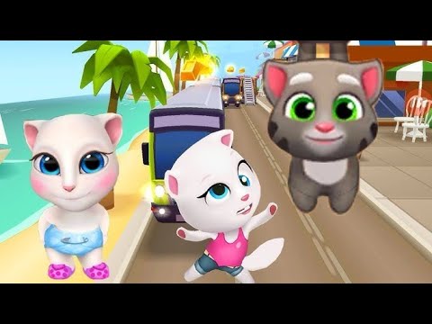 My Talking Tom 2 Joins the Battle: Angry Birds vs Pigs! Who Will Win? # ...