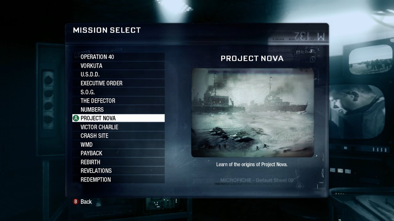 Call Of Duty Black Ops Mission 8 Project Nova - YouTube