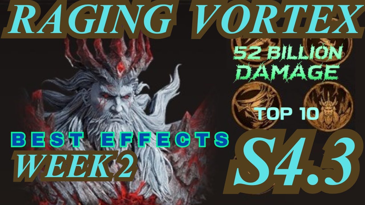 RAGING VORTEX 52B damage - Week 2.1 BEST effects for Corrosion! Season ...