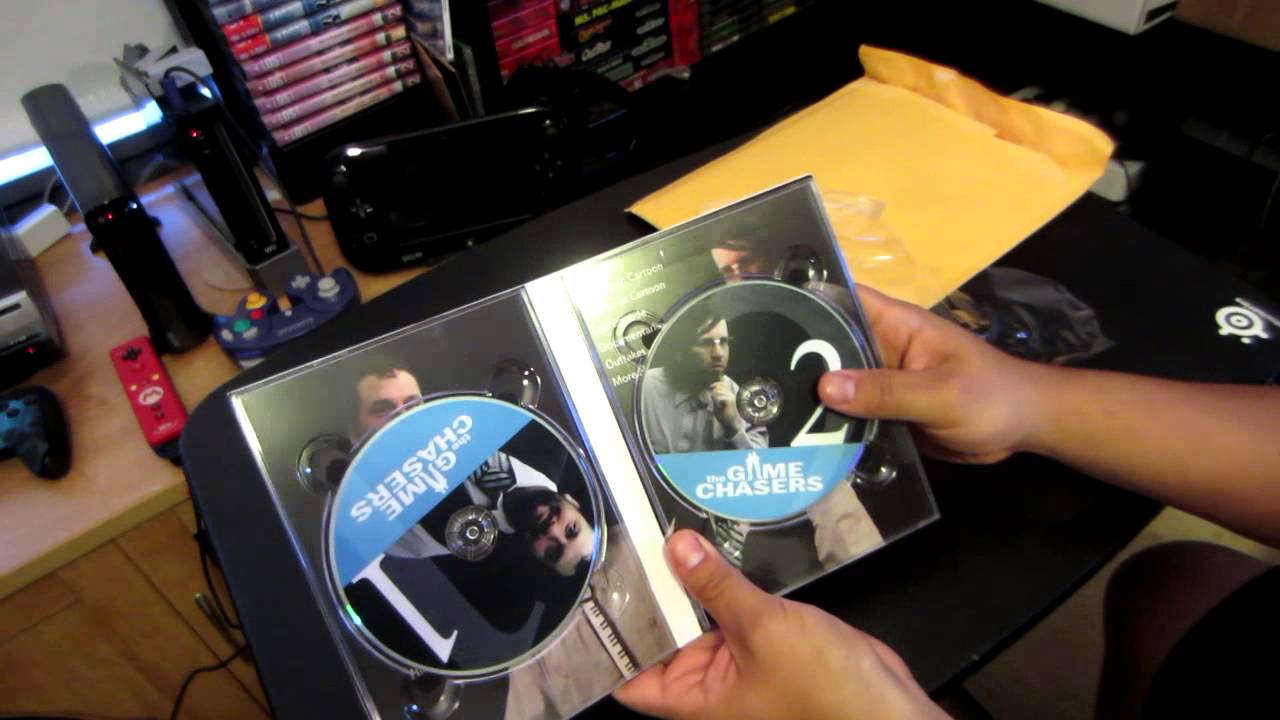 The Game Chasers Season 1 DVD Unboxing/First Impressions - YouTube