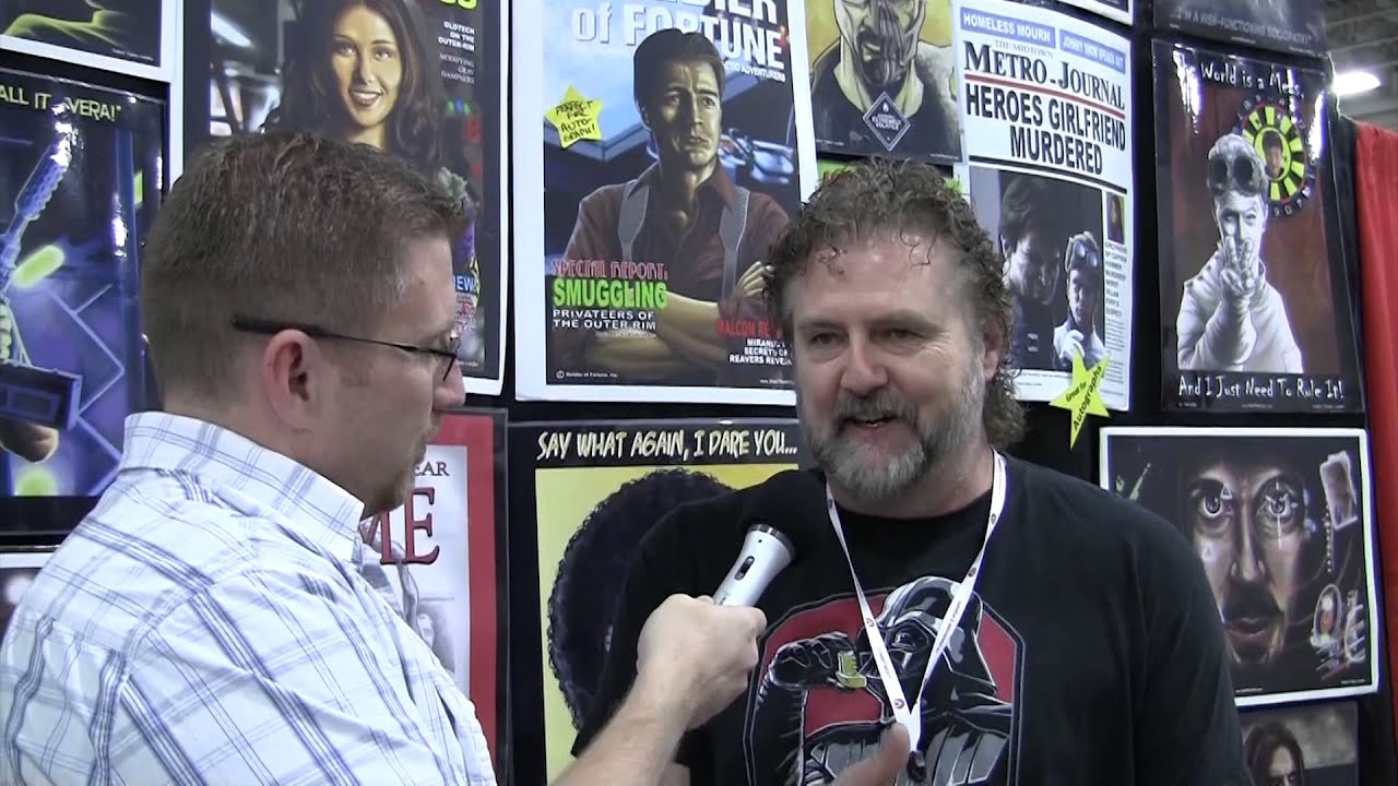 Robert "Bob" Luedke (AKA, Bob The Artist) - 2014 FanX - YouTube